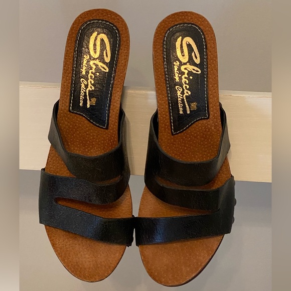 Sbicca | Shoes | Sbicca Vintage Collection Platform Chunky Heels | Poshmark
